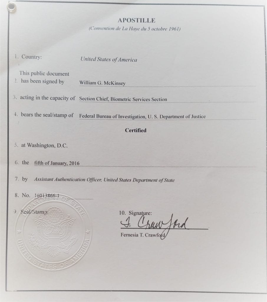 How To Get An Apostille For Your Visa Application